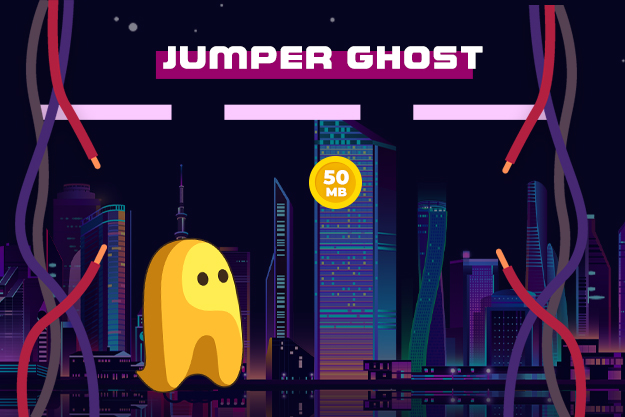 Jumper Ghost - New Game From Beeline - Cellfie
